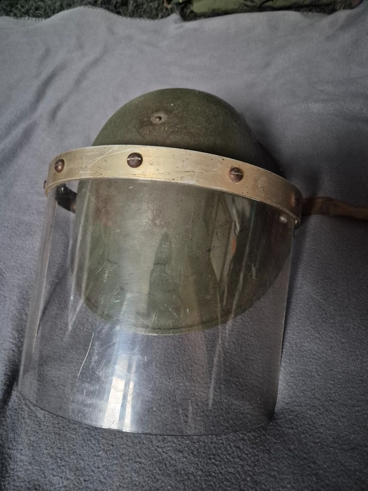 British Army MK4 Turtle Riot Helmet with visor, Northern Ireland, The ...