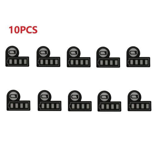 Decor Battery Capacity Sticker Universal Battery Button Sticker for ...