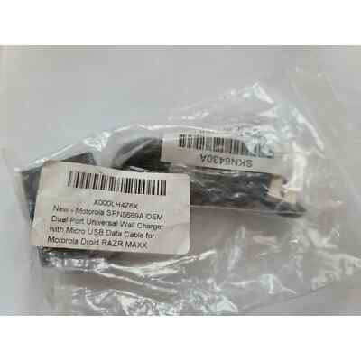 Wall Charger+USB Cable 6FT Micro for Phone Motorola Moto X Droid Mini ...