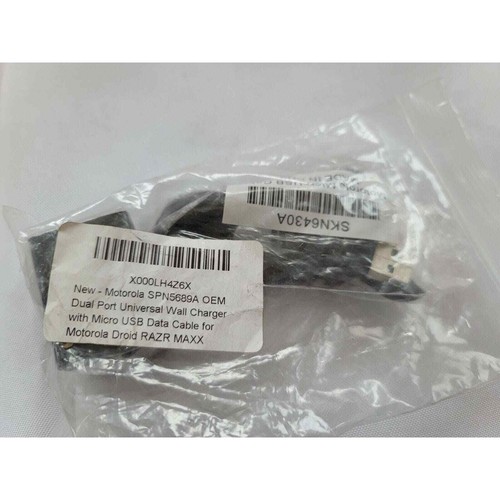 Wall Charger+USB Cable 6FT Micro for Phone Motorola Moto X Droid Mini ...