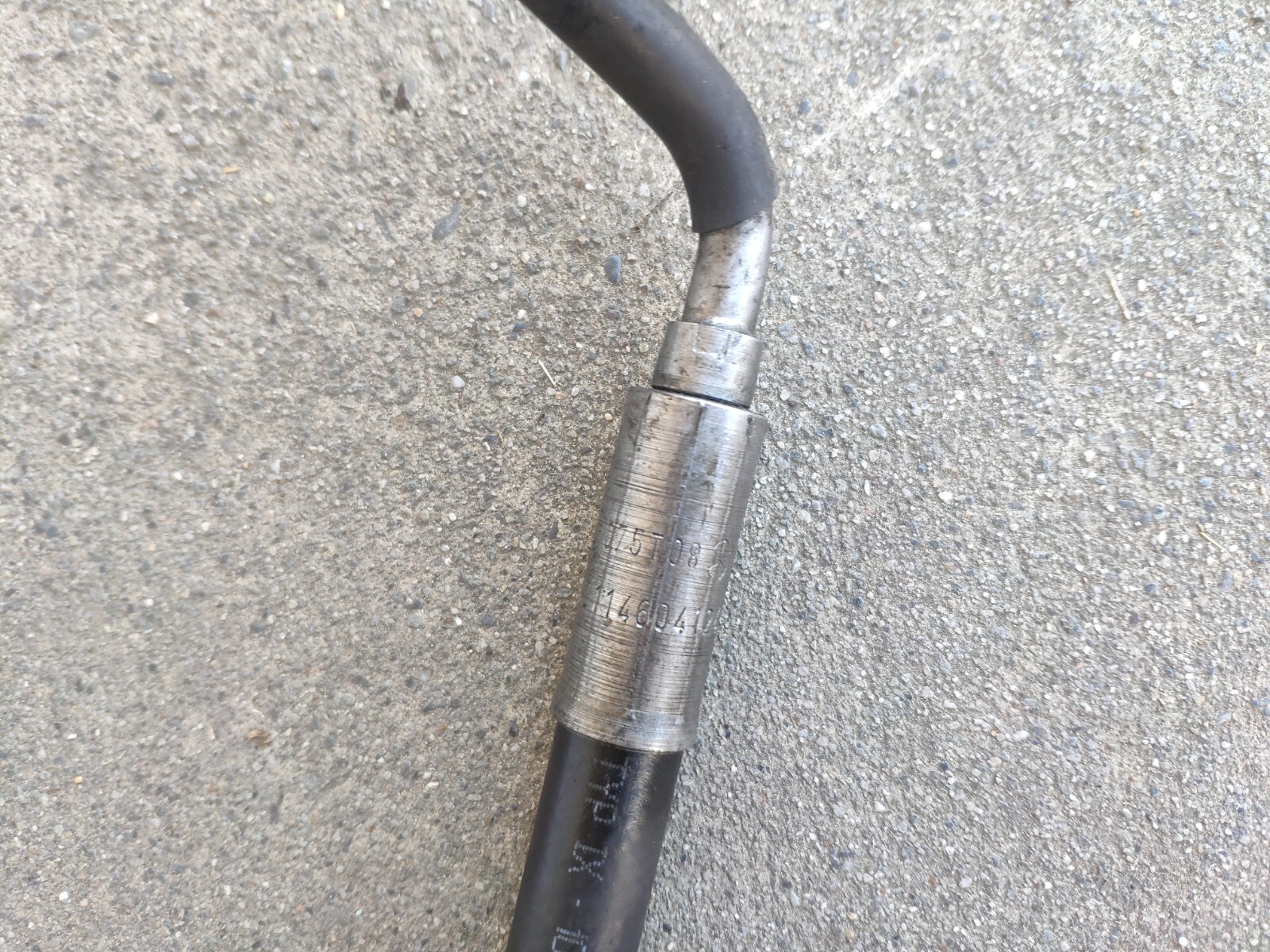 2008 Mercedes E350 W211 Power Steering Oil Fluid Cooler Line Pipe ...