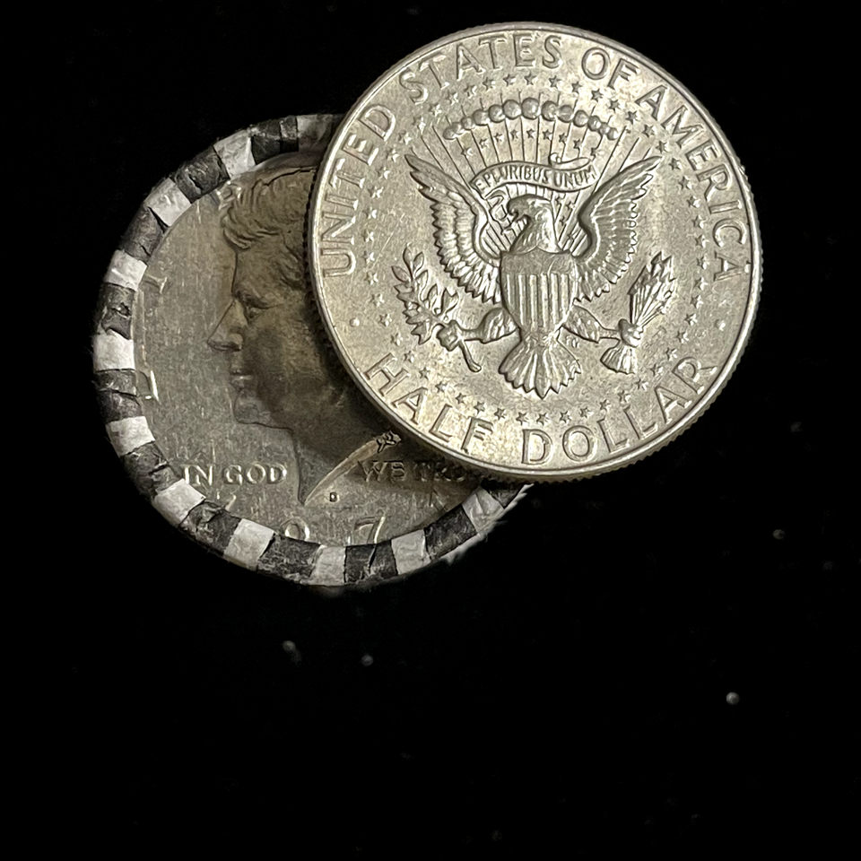 40% SILVER Kennedy Half Dollar + Sealed Bank Roll Clad 50¢ P D 21 Mixed ...