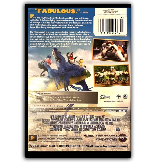 Rio (DVD, 2011) for sale online | eBay