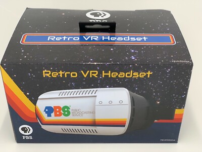 PBS Retro Space-Themed Virtual Reality Headset for Android and iPhone ...