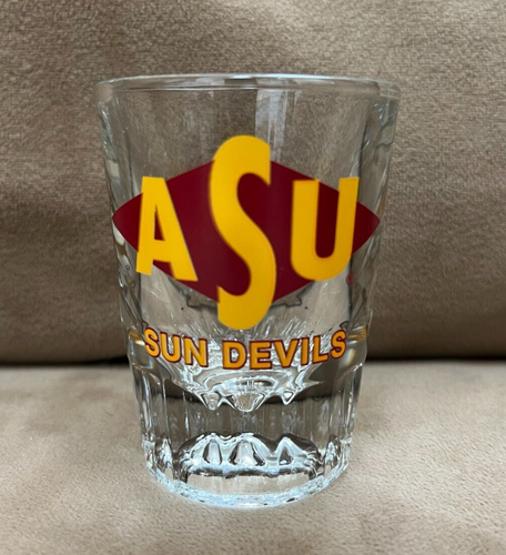 ASU Sun Devils Arizona State University Shot Glass 3" | eBay