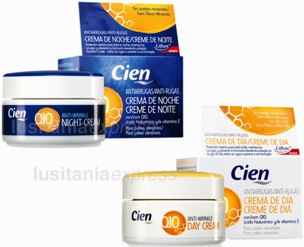 Cien Q10 Anti-wrinkle Day & Night Face 2x 50ml for sale online | eBay