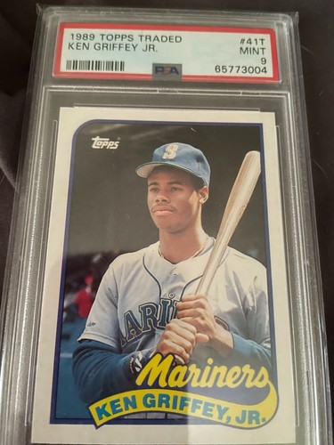 1989 Topps Traded - #41T Ken Griffey Jr PSA 9 | eBay