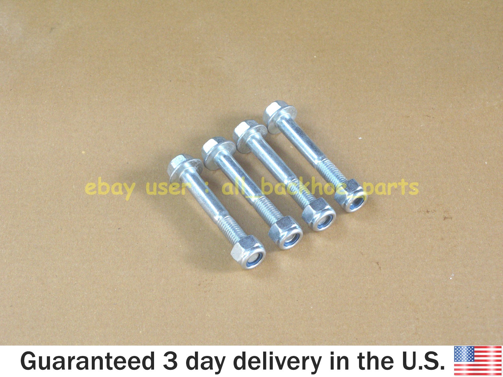 JCB BACKHOE - BOLT & NUT M10 x 90, PACK OF 4 PCS. (PART NO. 1315/3419Z ...