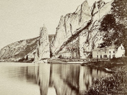 Belgium Dinant The Rock Bayard c1880 Stereo Photo Vintage Albumen | eBay