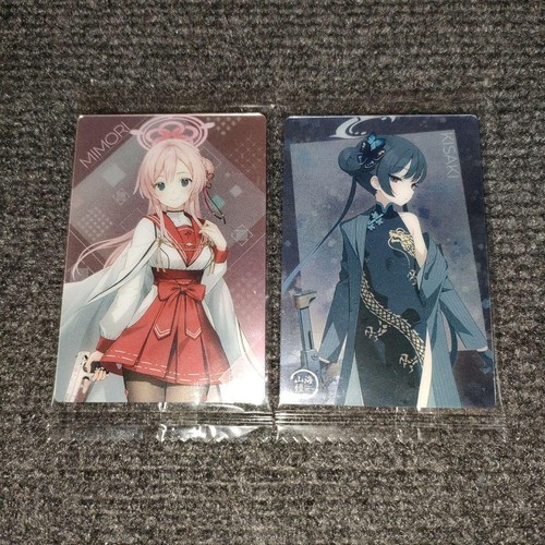 Blue Archive Wafer Card Mimori Mizuha & Kisaki Ryuka 2-piece set | eBay