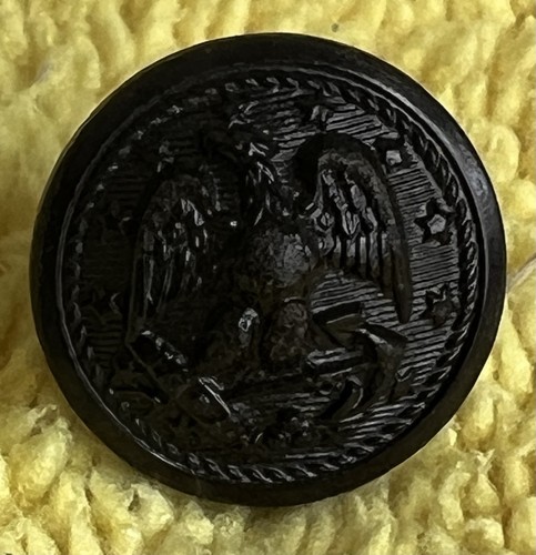 Lot Of 6 US Navy Buttons Black Small Eagle Anchor USN, 1800s | eBay
