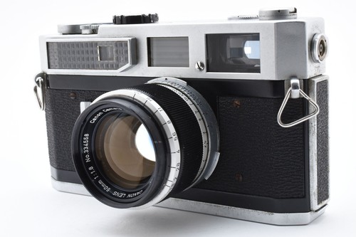 [EXC+5] Canon Model 7 35mm Rangefinder Film Camera 50mm f1.8 Lens From ...