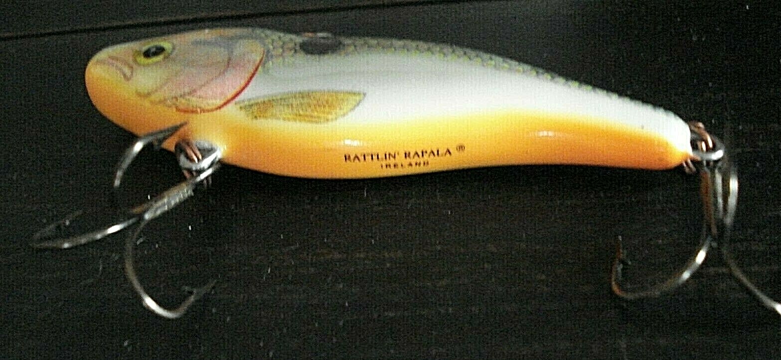 Vintage Holographic Rapala Rattlin' Rapala Ireland Fishing Lure - 3 ...