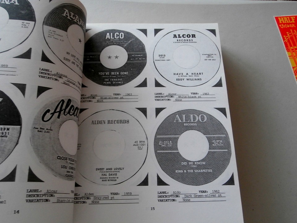 RECORD LABEL PRICE GUIDE~ MEGA RARE~ 1ST EDITION~ 1995~~ RECORD PRICE ...