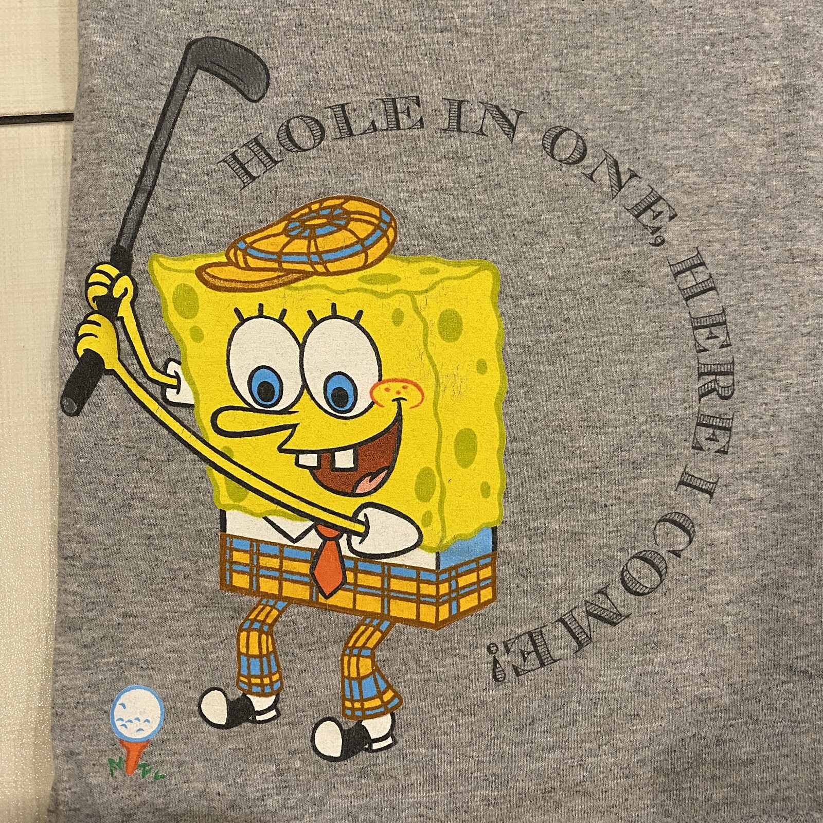 Vintage 2003 Spongebob Squarepants “Hole In One, Here… - Gem