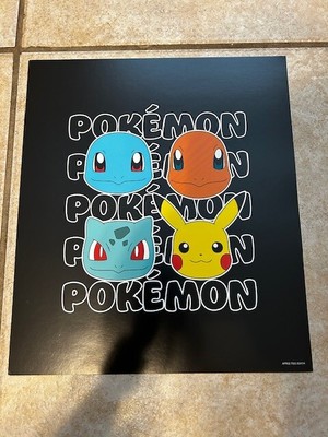 GameStop Promo Poster Pokemon | eBay