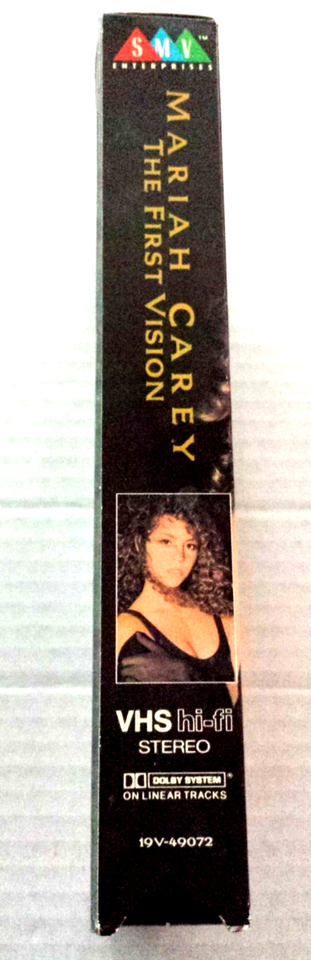 VINTAGE NEAR MINT CONDITION ~ MARIAH CAREY THE FIRST VISION VHS ...