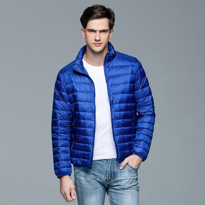 Packable Warm Coat Winter 90% Down Jacket men Lightweight Water ...