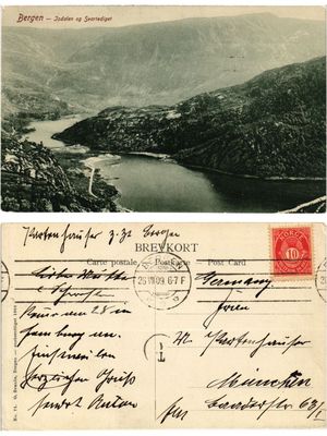 CPA AK Bergen. Isdalen og Svaterdiget. Norway (168224) | eBay