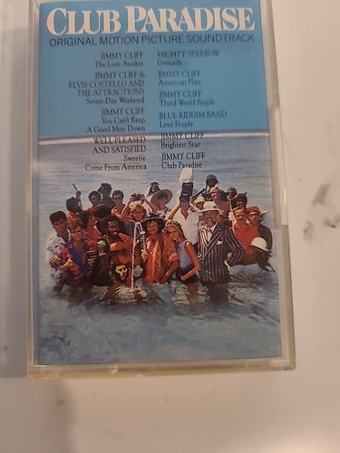 Club Paradise Original Motion Picture Soundtrack Cassette Tape Reggae ...