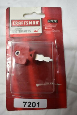 Craftsman Lawn Mower Ignition Keys 71-33035 - 1 KEY | eBay