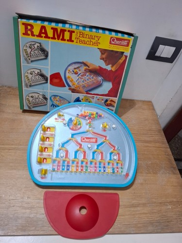 RAMI The Binary Teacher L'Albero Binario QUERCETTI con scatola SANO ...