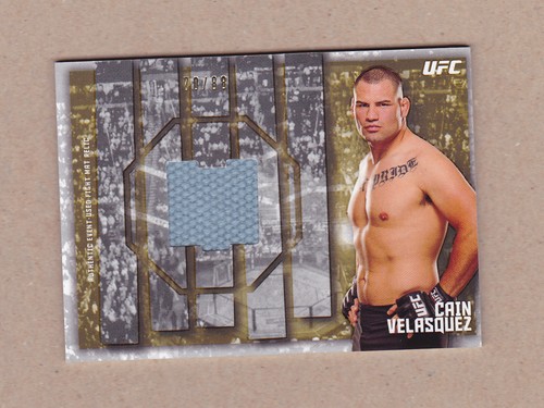 Cain Velasquez 2015 Topps UFC Fight Mat Relic card #FMR-CV 70/88 | eBay