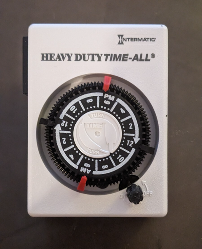 Intermatic HB114 Mechanical Timer 240V 20A Plug Air Conditioner and ...