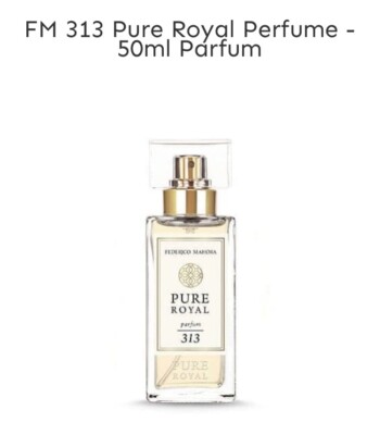 FM 313 Pure Royal Parfum - Ladies - 50ml - Perfume- sale--Mother's Day ...