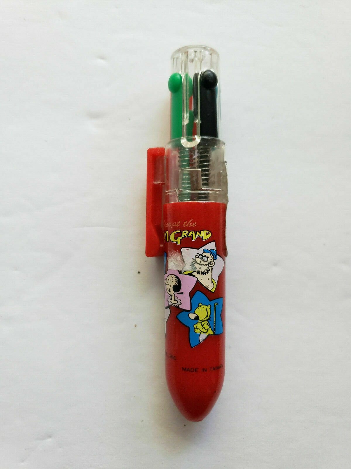 1998 MGM Grand Hotel Popeye Multi Color Ink Pen Brand New U156 | eBay