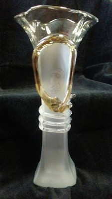 NEW ION TAMAIAN ART GLASS VASE | eBay