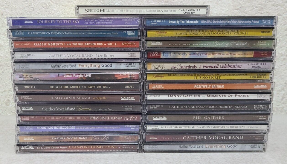 Gaither Gospel Series Vocal Band Religious Music CD Lot Of 27 I Do ...
