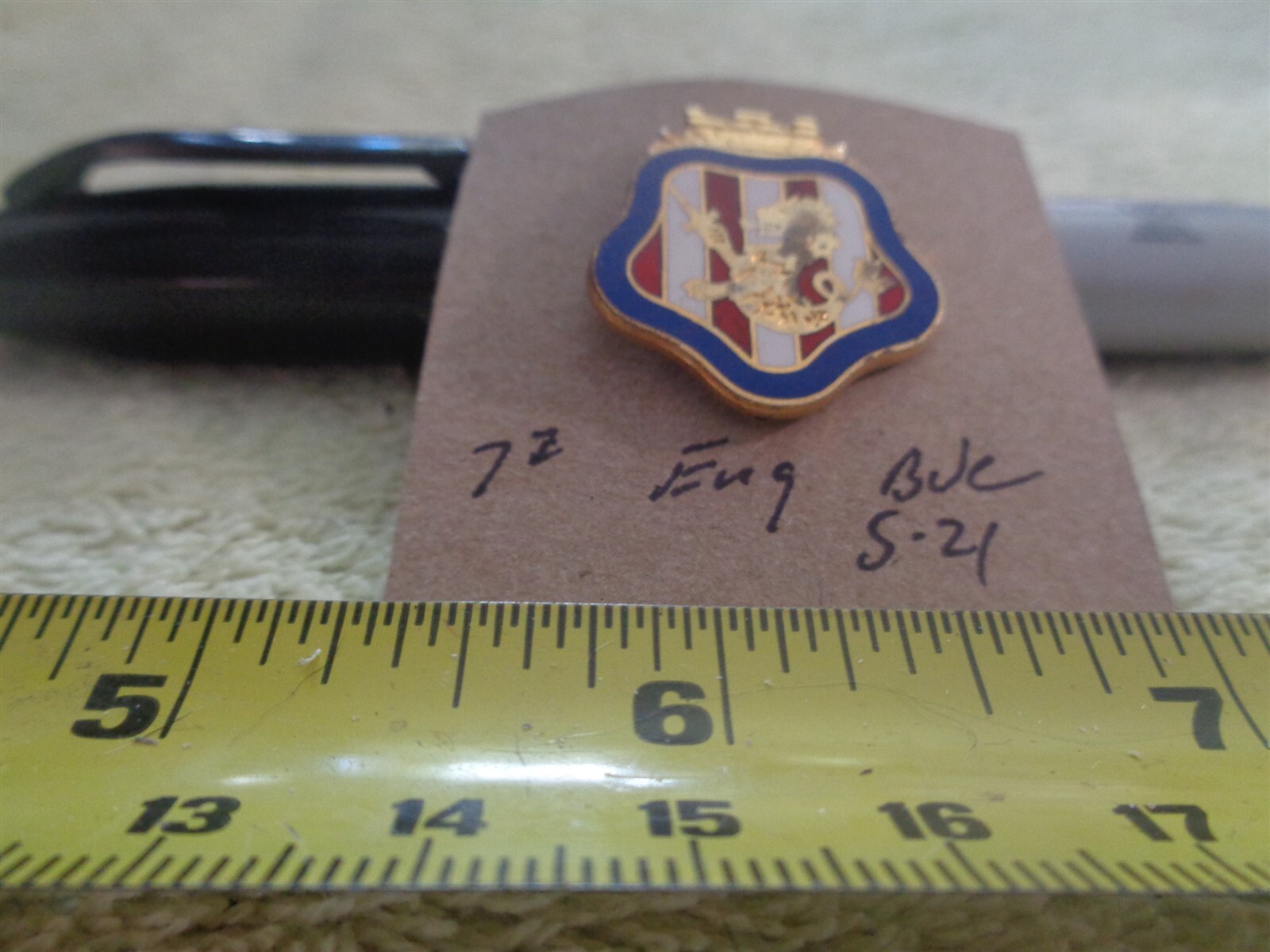 7th Engineer Brigade S-21 Unit Crest, DI, DUI (DRAW#202) | eBay
