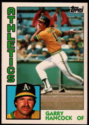 1984 Topps Tiffany #197 Garry Hancock NM+++ Athletics | eBay