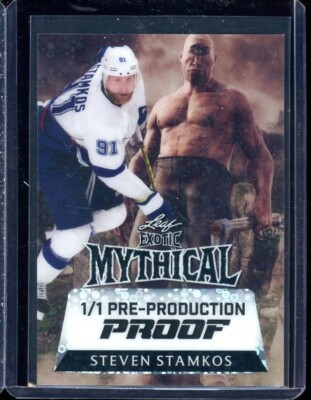 2024 Leaf Exotic Mythical Proof Cyclops Circles Steven Stamkos (1/1) | eBay