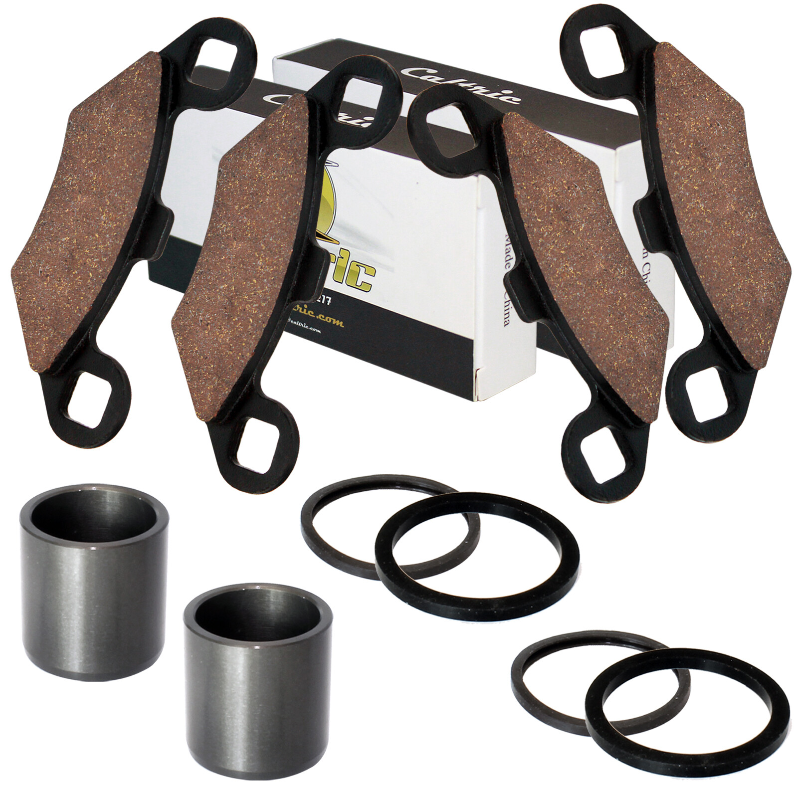 Front Brake Pistons & Pads for Polaris Sport 400L 1994 1995 1996 1997 ...