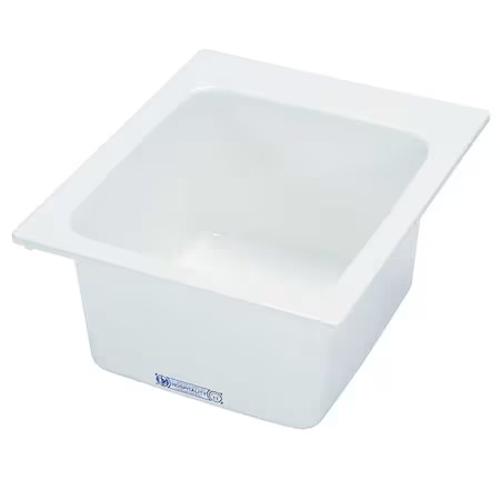 Mustee 11 Utility Sink 14 In X 15 In, 1, Counter Top, Fiberglass | eBay