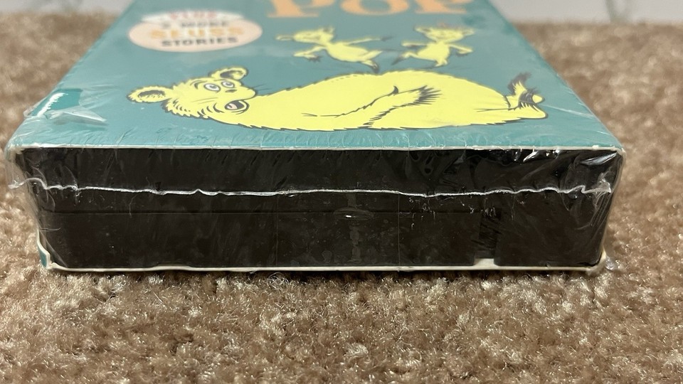 NEW/SEALED Dr. Seuss, Hop On Pop (VHS, 1989) First Release, Theodor ...