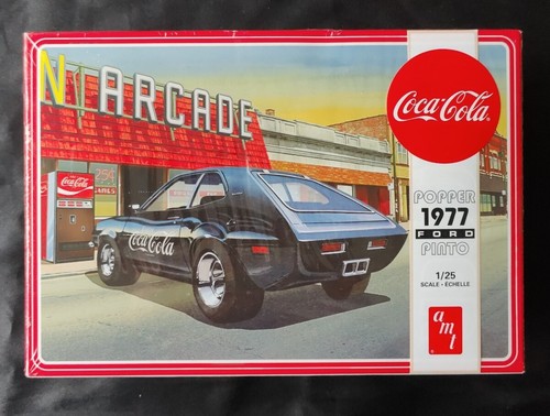 Round 2 Models AMT Coca-cola Popper 1977 Ford Pinto 1/25 Scale Model ...