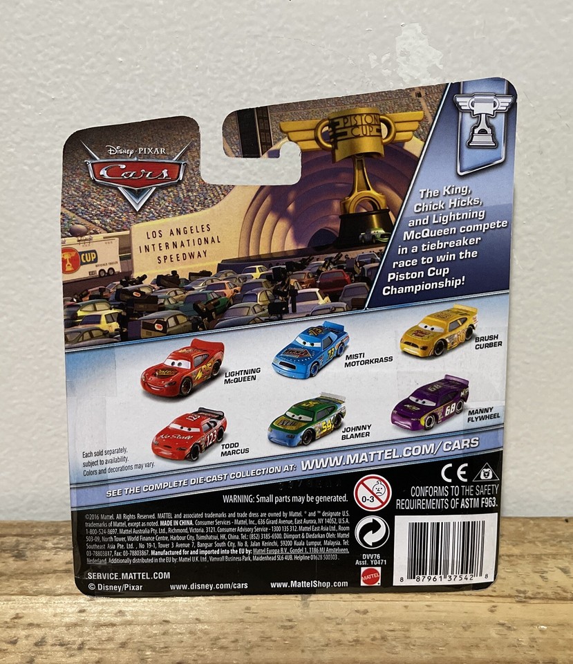 Disney Pixar Cars Crusty Rotor #76 Vinyl Toupee Piston Cup | eBay