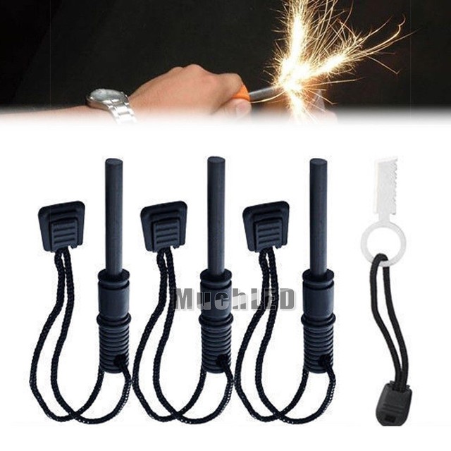 3 1 Whetstone Survival Fire Starter Kit - 4pcs Campers Set - Water ...