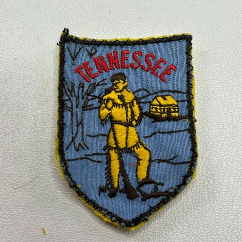 Vintage c 1980s STATE OF TENNESSEE FRONTIERSMAN RIFLE Patch Souvenir ...
