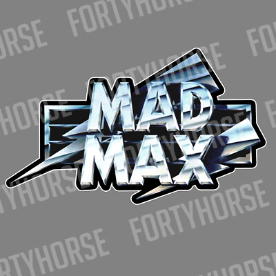 Vinyl Stickers - Mad Max - Logo | eBay