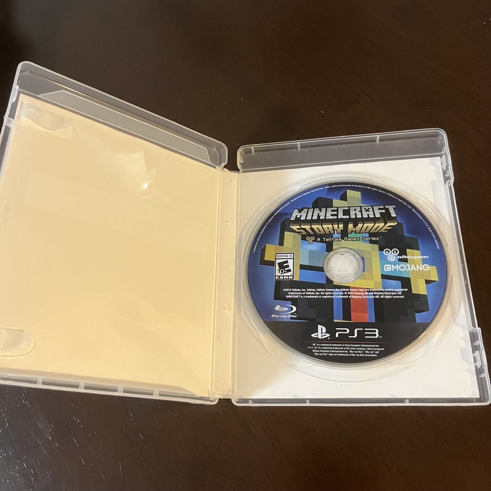 Minecraft: Story Mode (Sony Playstation 3/PS3) DISC ONLY | eBay