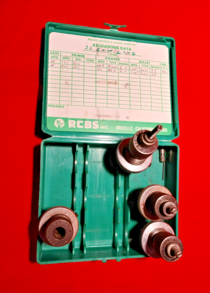 RCBS 222 4 Die Reloading Set | eBay