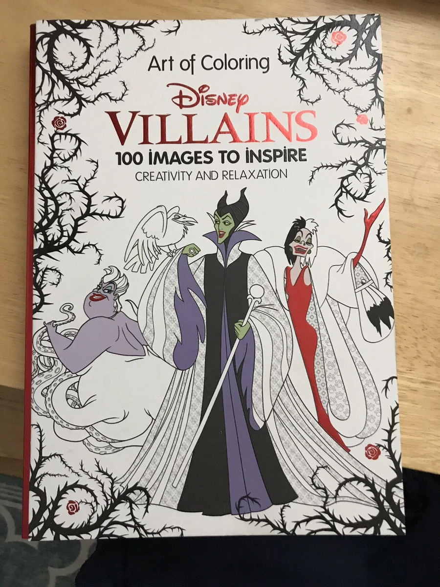 Disney Villains Coloring Book