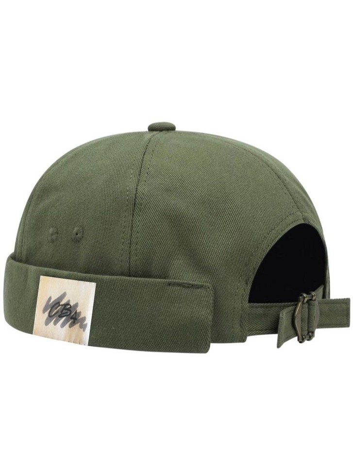 Docker Hat Fisherman Cap Hip Hop Adjustable Skull Cap Sailor Beanie ...