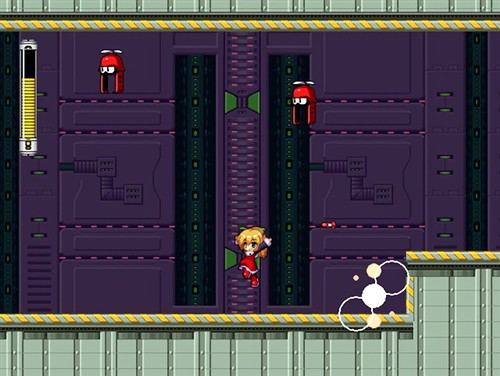New Doujin PC Game Rockmen R & R2 ROCKMAN MEGAMAN Like Game! Roll-chan ...