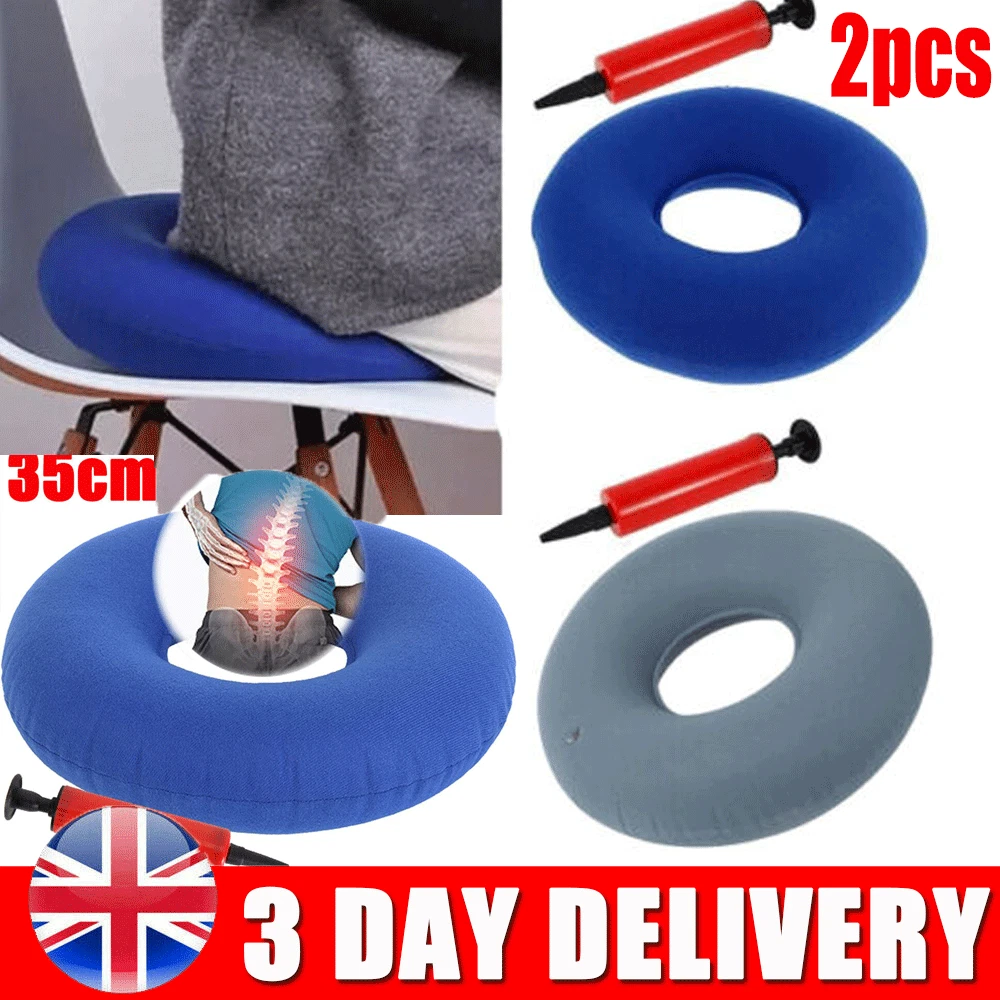 Round Inflatable Cushion Rubber Ring Donut Seat Medical, 40% OFF