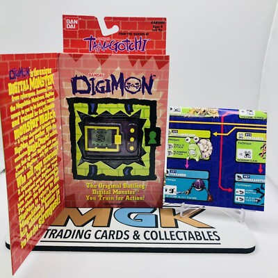Digimon Tamagotchi Version 6 Box & V6 Growth Chart Australian V-pet ...